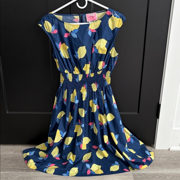 kate spade | Dresses | Colorful Kate Spade Dress With Lemon Print ...